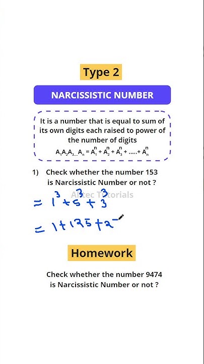 How to find " Narcissistic / Armstrong Number " in 15 seconds ?? #shorts #youtubeshorts # ...