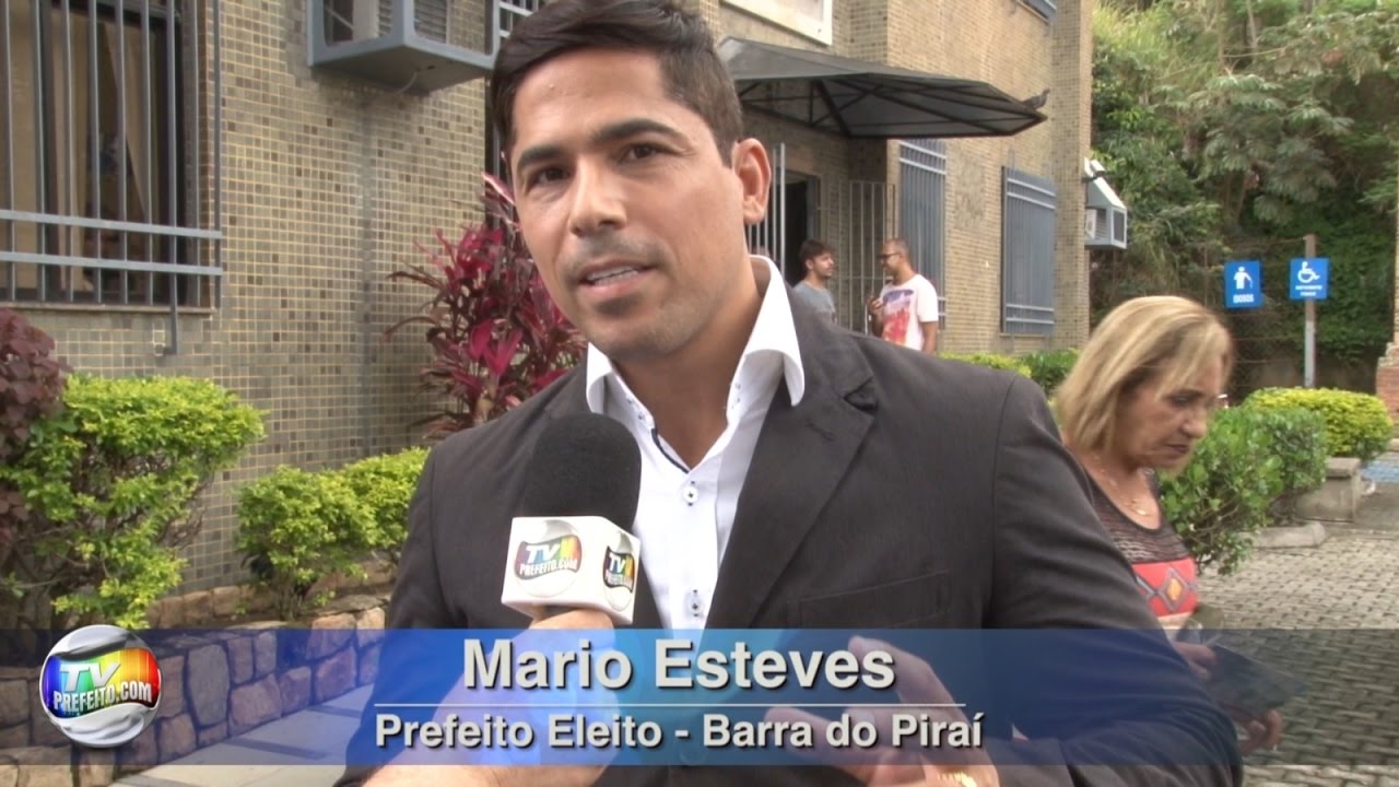 DIPLOMAÇÃO DO PREFEITO DE BARRA DO PIRAÍ - MARIO ESTEVES - TvPrefeito ...