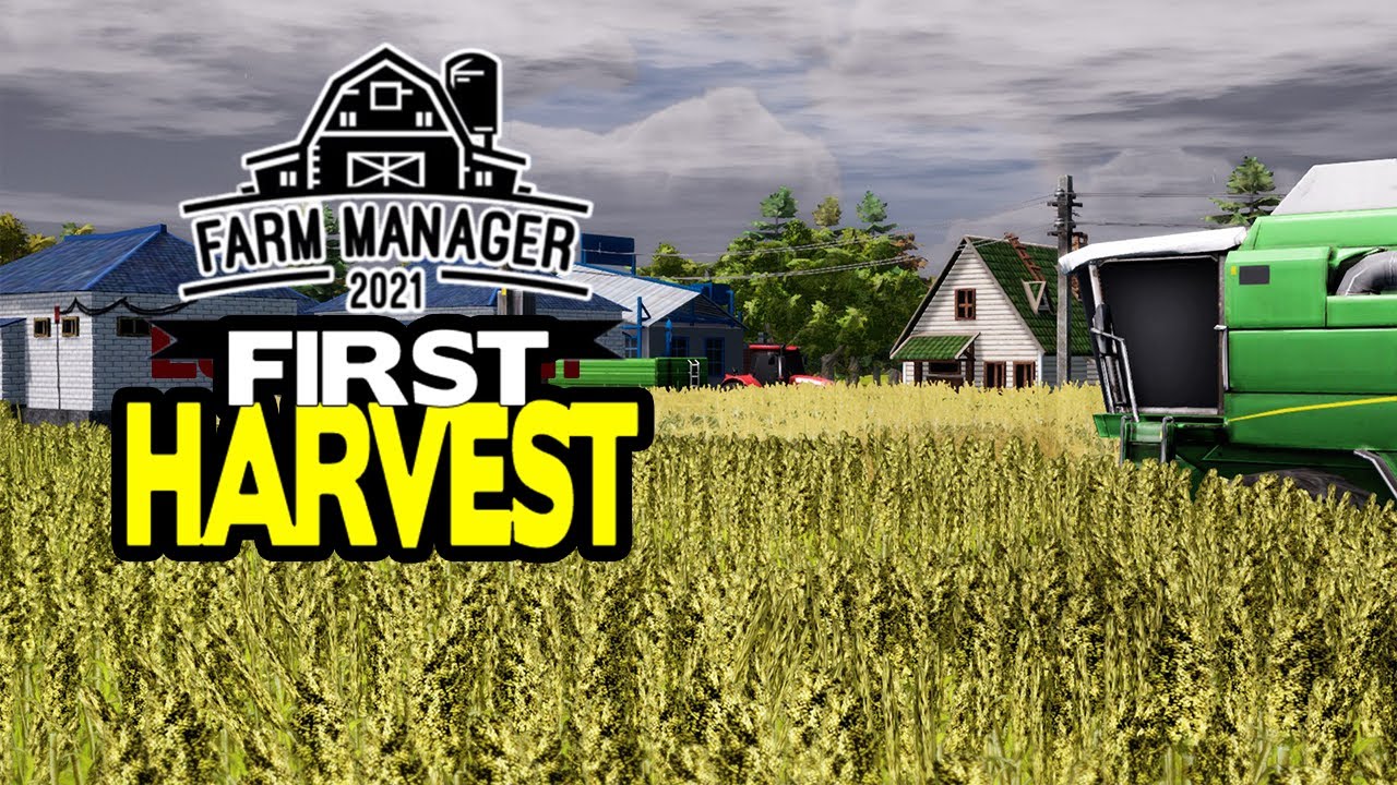 Farm manager 21, Ep 3 = Spring Planting and First Harvest - YouTube