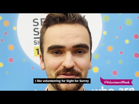 Why do we volunteer at Sensory Services by Sight for Surrey # ...