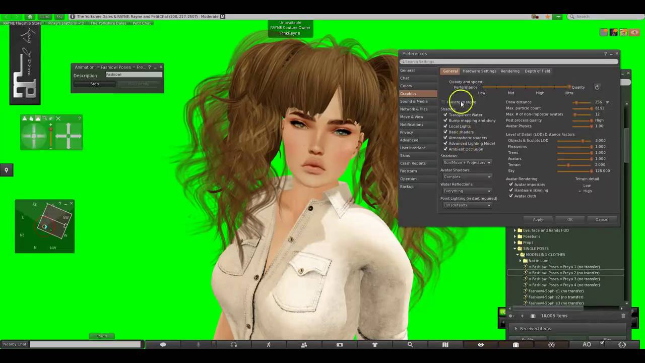 SecondLife Tutorial: Greenscreening part 1 - YouTube