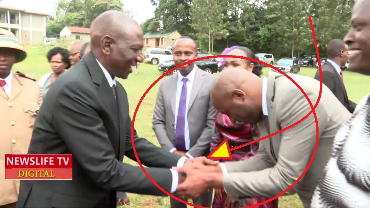 KANGATA HUMILITY WOWS PRESIDENT RUTO IN MURANG'A SEE WHAT HE DID WHEN ...