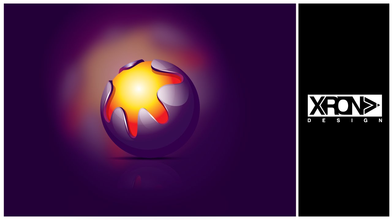 LOGO DESIGN - SPHERE 3D Logo in Adobe Illustrator - YouTube