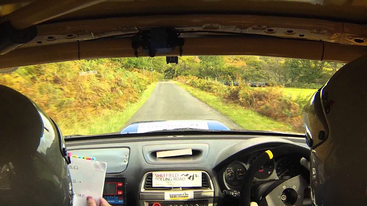 Tunnocks Mull Rally 2014 Ben Cressey and Stephen Marshall EnsayHill ...