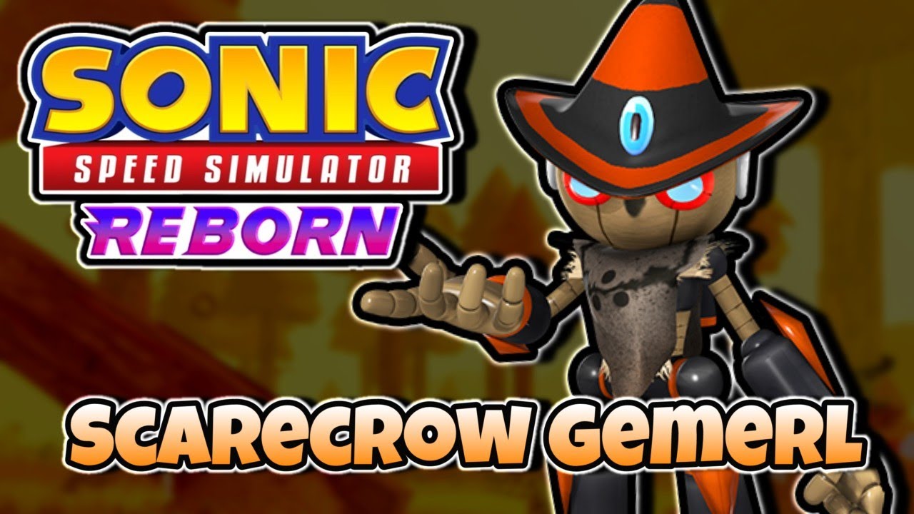 Unlocking Scarecrow Gemerl | Sonic Speed Simulator - YouTube