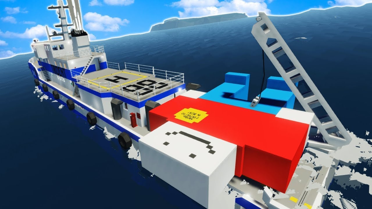 Taking BRICK RIGS Bob back to LEGO CITY?! (Stormworks: Build and Rescue ...