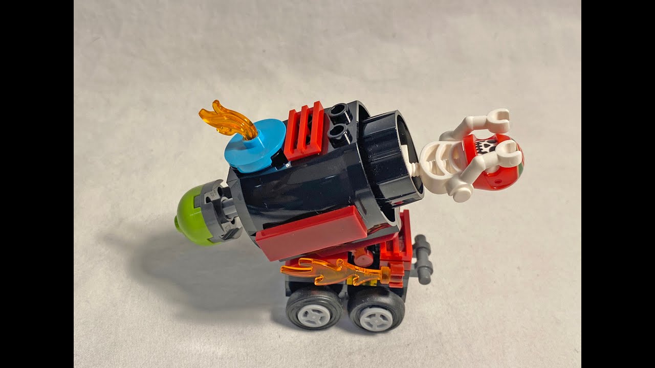 Hidden Side El Fuego's Stunt Cannon LEGO Set 30464 - YouTube
