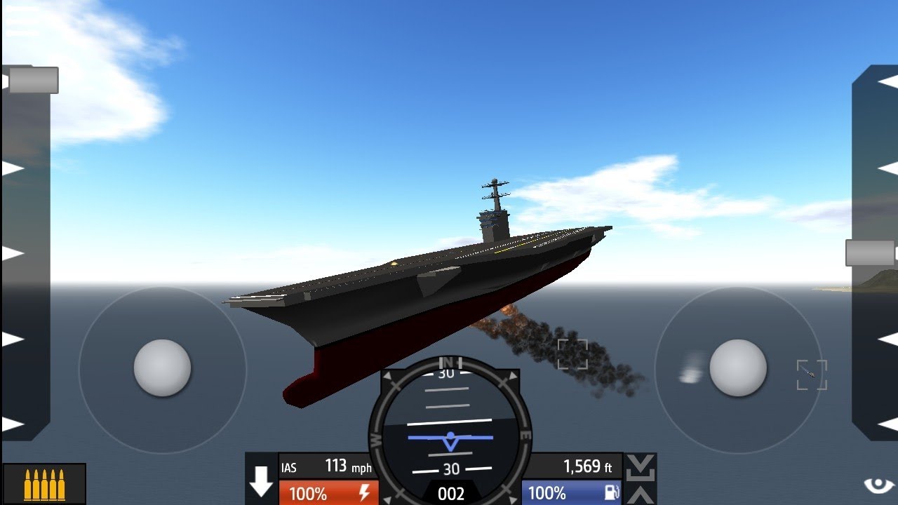 how to fly uss beast in simpleplanes - YouTube