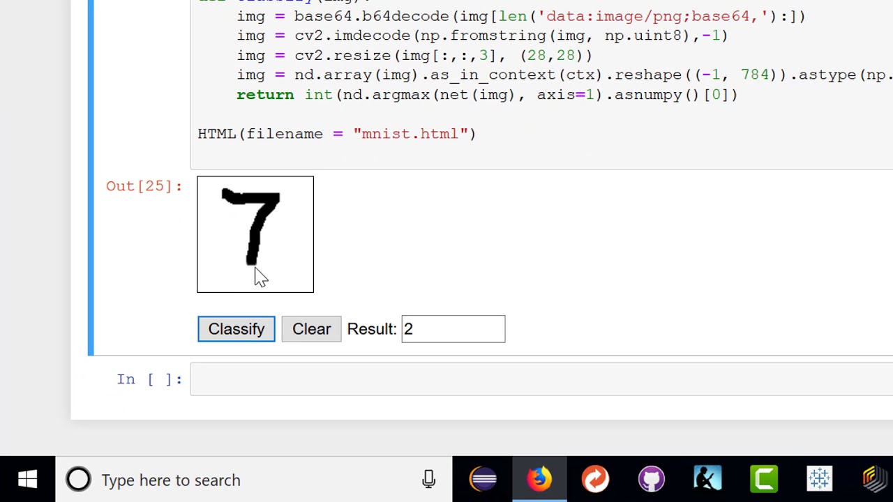 deeplearning hand writing - YouTube