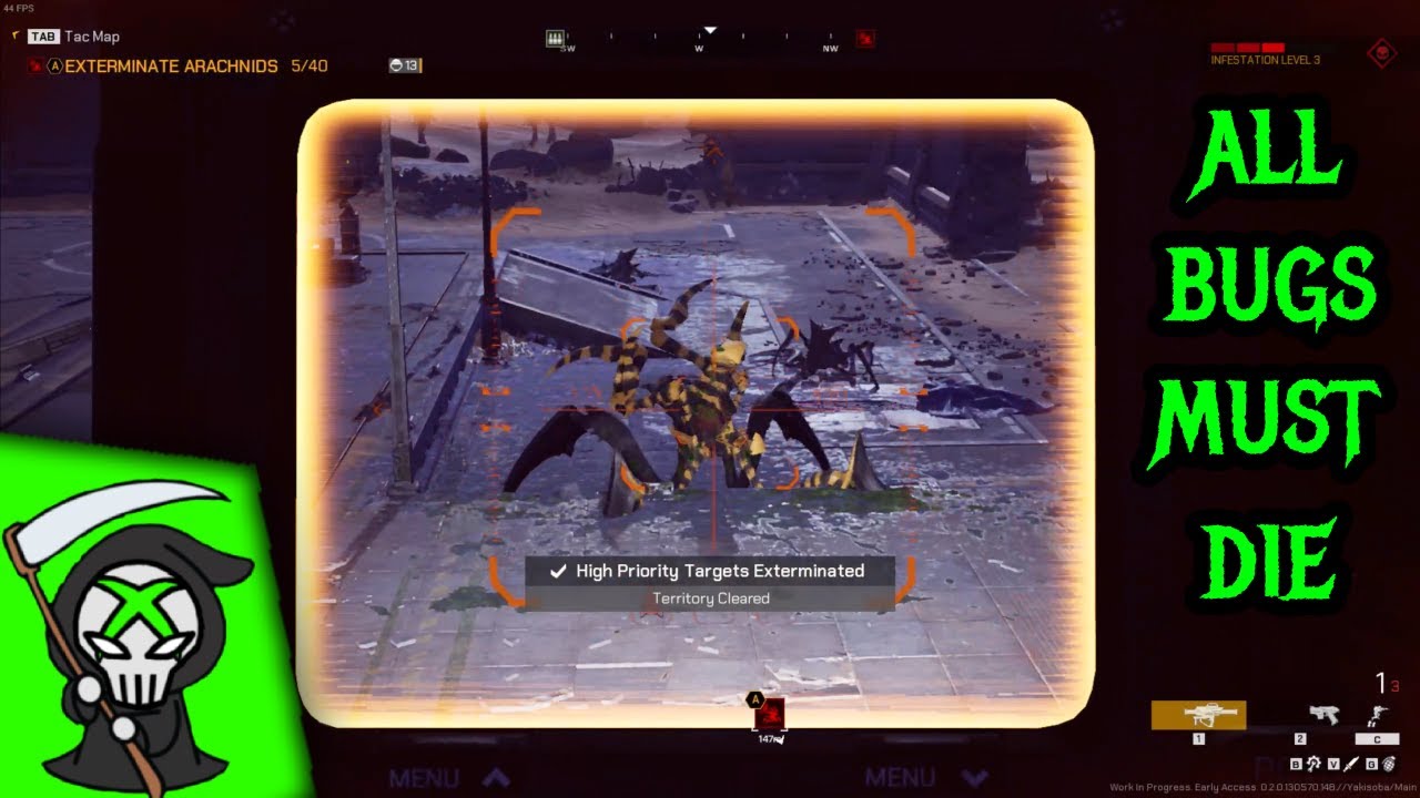 Starship Troopers Extermination the only good bug is a dead bug! - YouTube