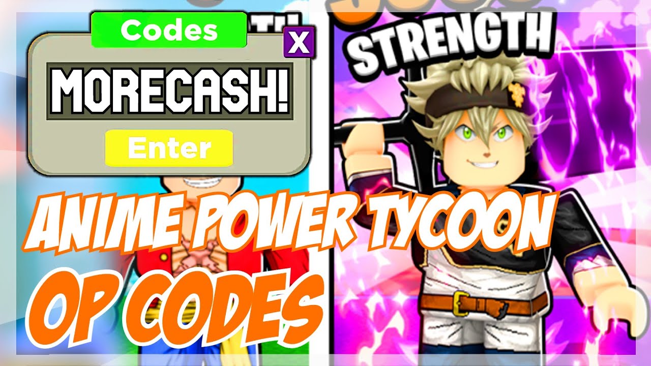 *NEW* Roblox Anime Power Tycoon Codes (2022) - YouTube