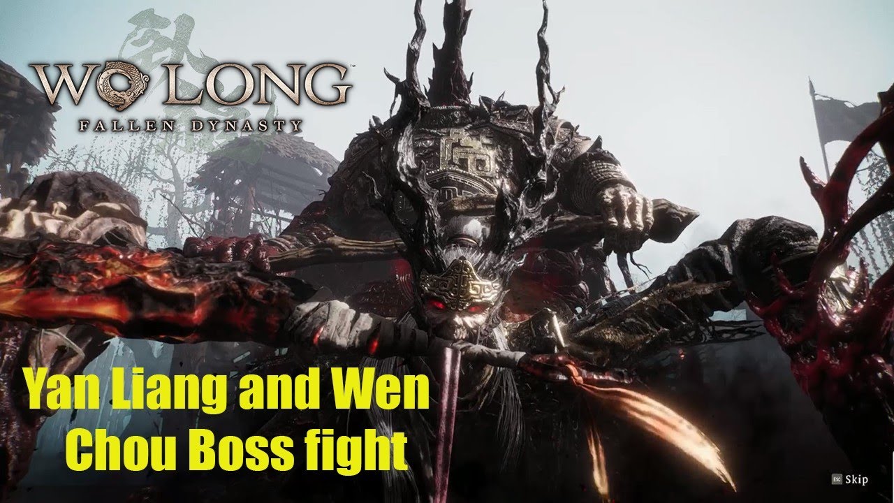 Yan Liang & Wen Chou boss fight - YouTube