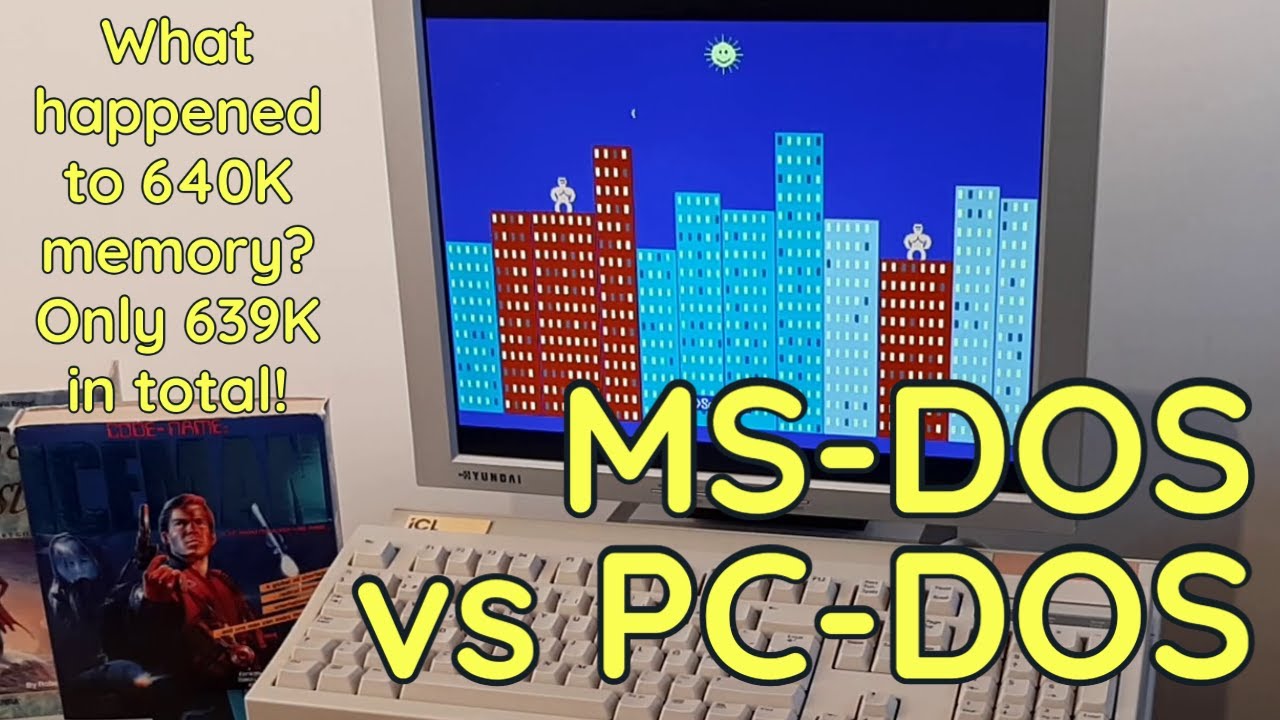 MS vs PC-DOS and what happened to 640K RAM - YouTube