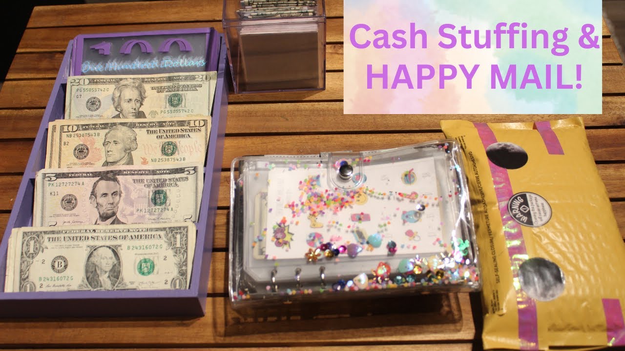 Cash Envelope Stuffing| Happy Mail | Sink Funds and Savings Challenges ...