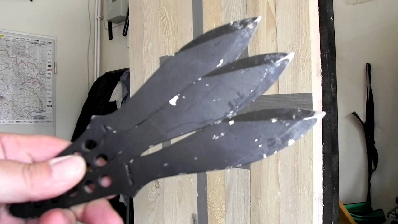 Video k recenzi - PA3102BK Pakistan Throwing Knife - terc - YouTube