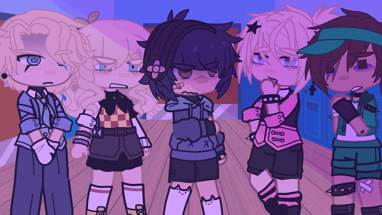 i made you look sad | kindergarten genderbend - YouTube