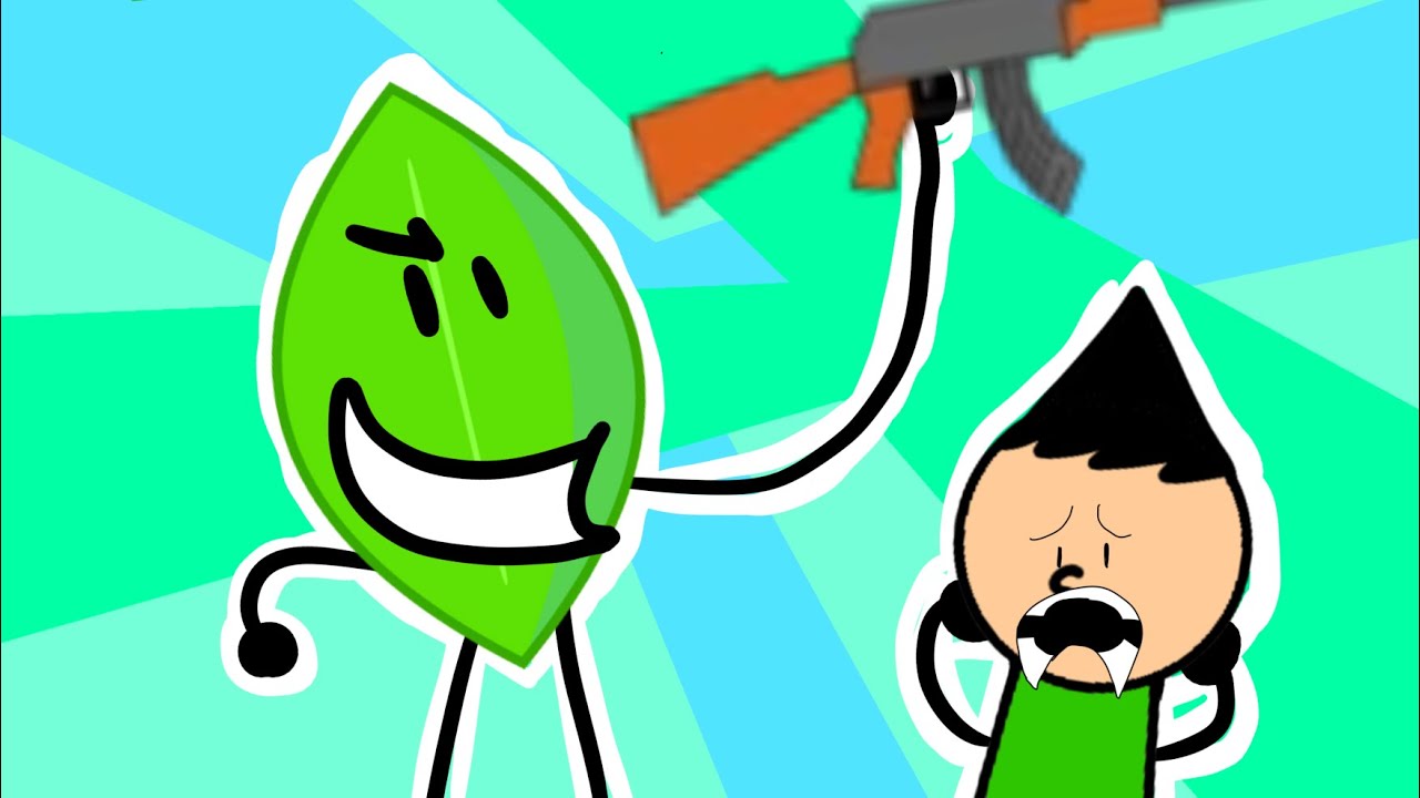 Leafy has a gun! - YouTube