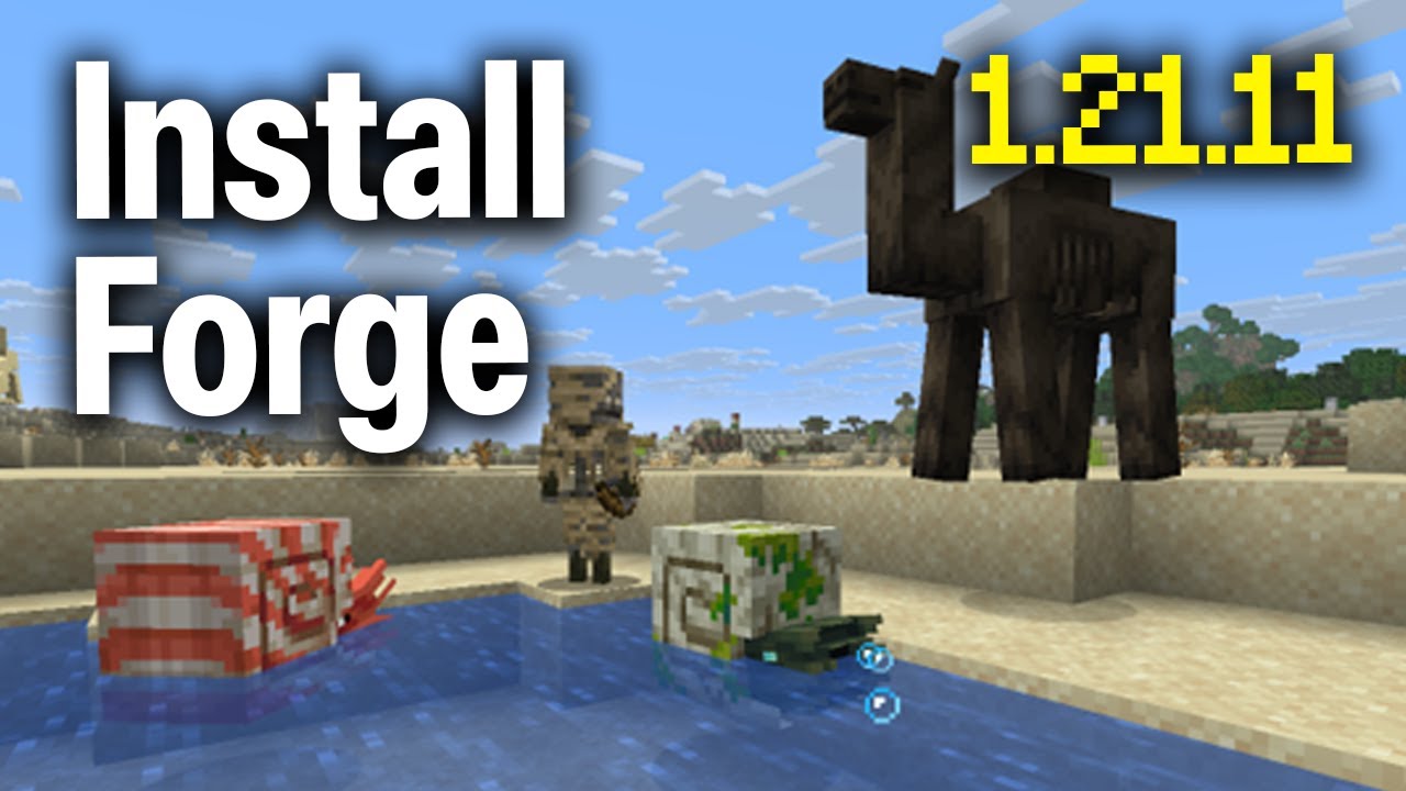 How To Download & Install Forge For Minecraft Update 1.21.11 - Step By ...