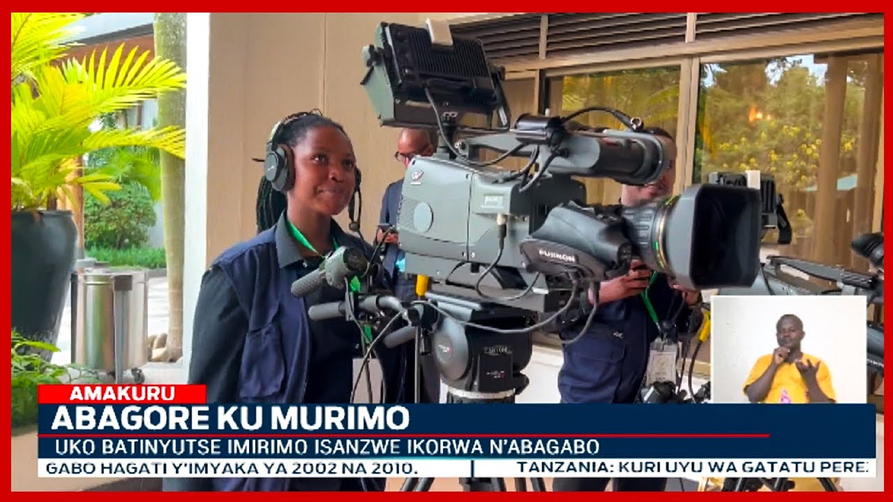 Imibare y'abagore bari mu mirimo itandukanye iracyari mike ugereranyije n'abagabo - YouTube