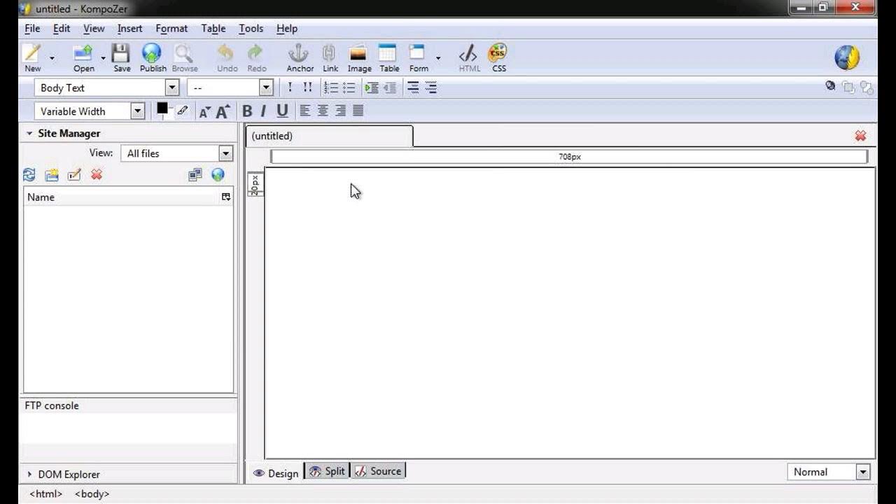 html form dezine ||using Kompozer ||12th sci (java script is in next part) - YouTube