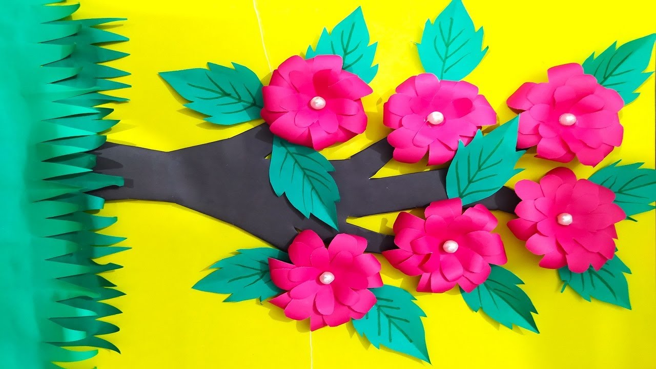 DIY Amazing Paper Craft Wall Hanging: Step-by-Step Tutorial for a ...