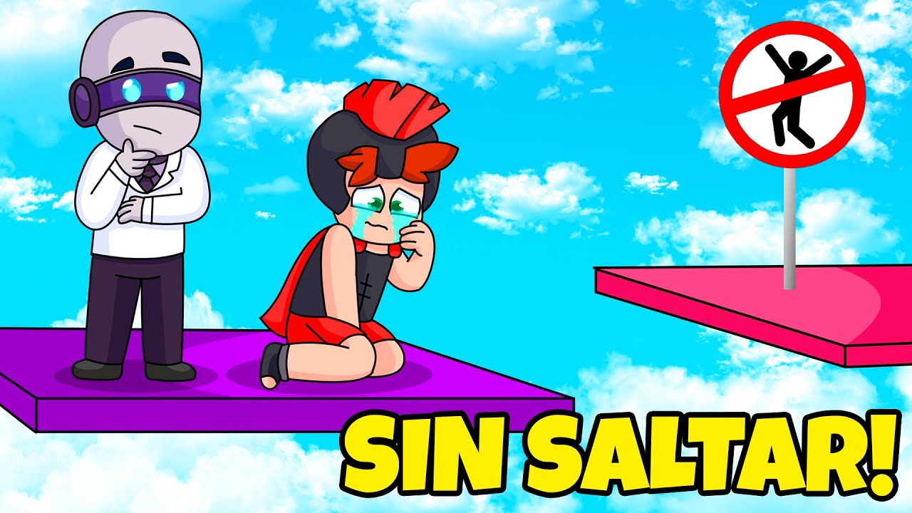 ¿PODREMOS PASAR ESTE PARKOUR SIN SALTAR EN ROBLOX? 😱😂 INVICTOR y MAYO ...
