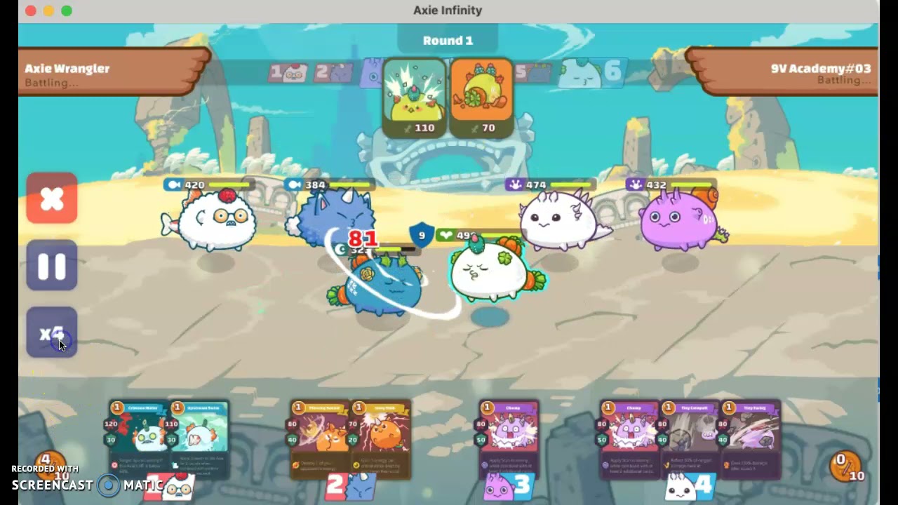 Axie Infinity 1700 MMR Energy Management Team - YouTube