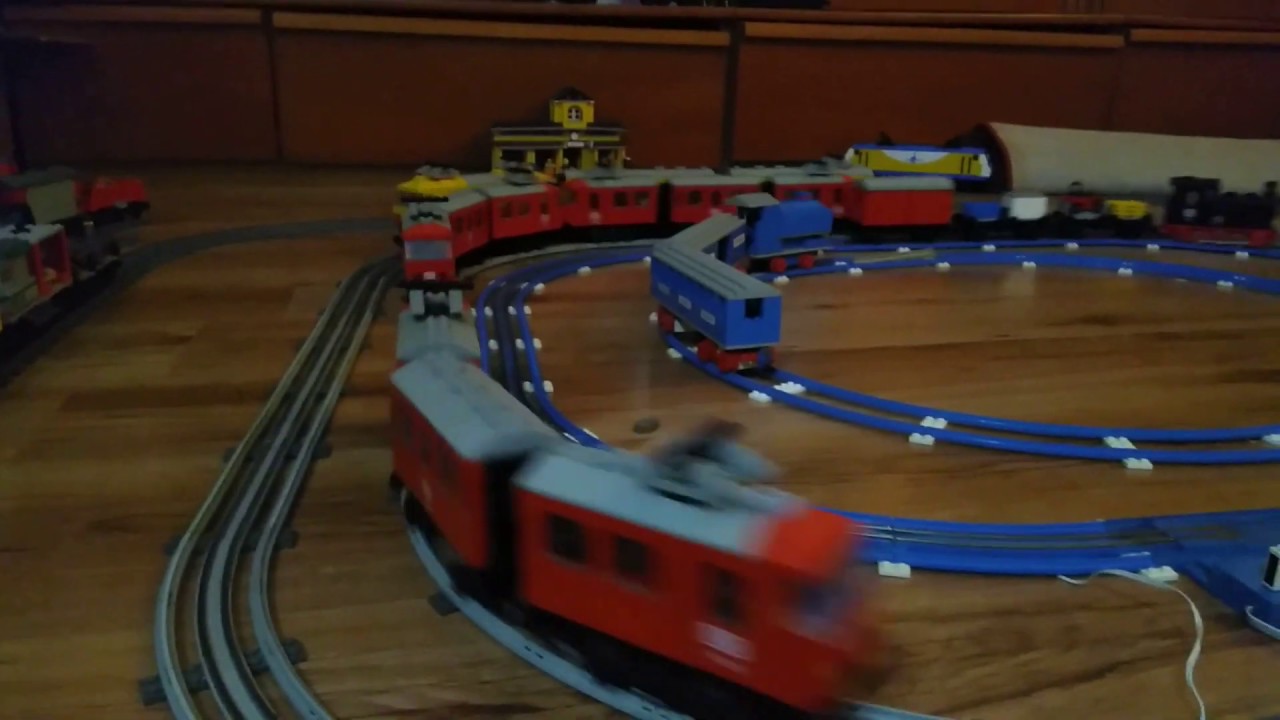 My Favorit Lego 12v trains of the 80s - 7740 TEE, 7727 & 3x 7725 ...