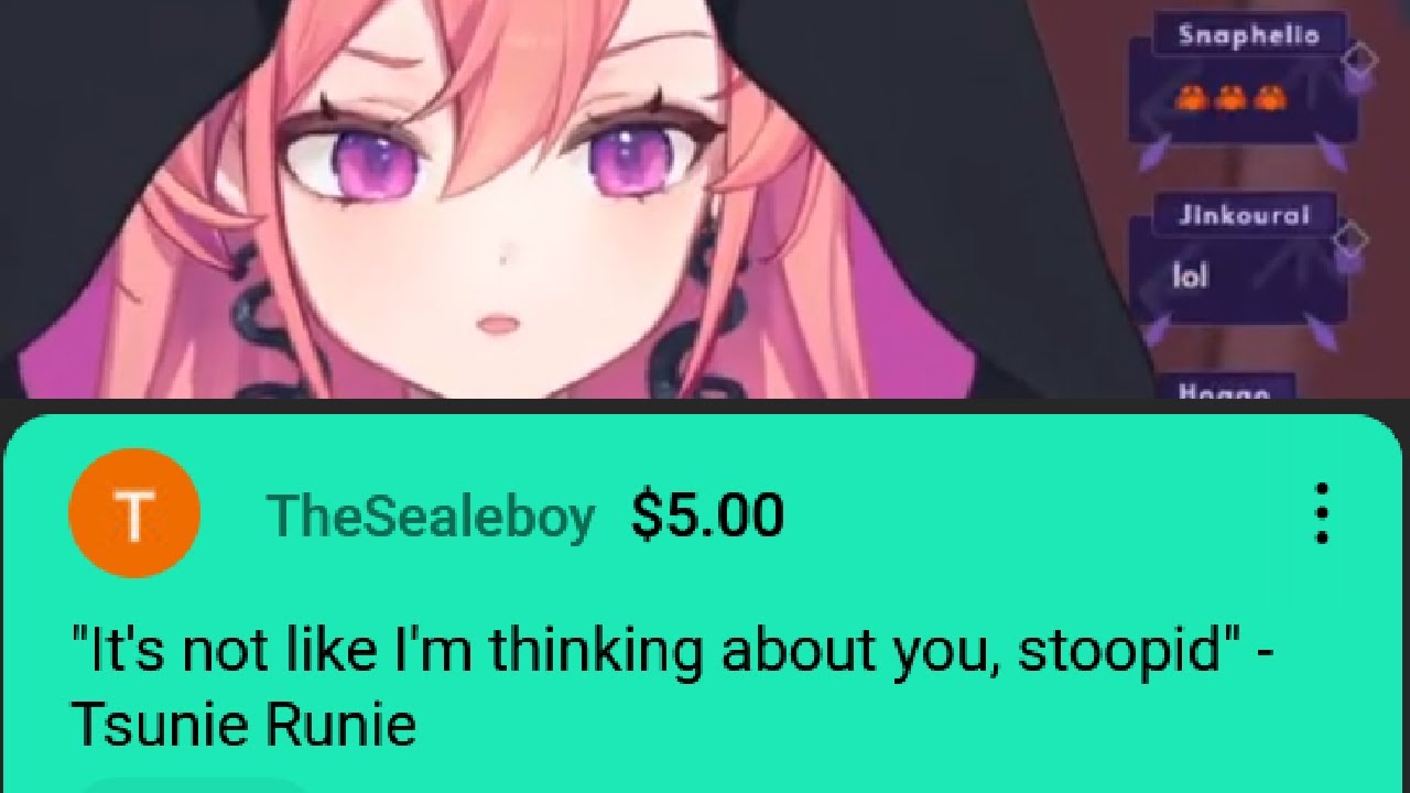 Tsunie Runie strikes again - YouTube