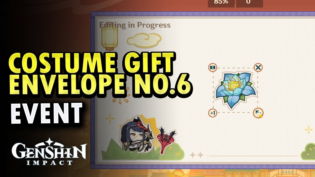 Custome Gift Envelope No.6 Quest Event | Genshin Impact - YouTube