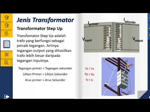 Materi Transformator Step Up dan Step Down - YouTube