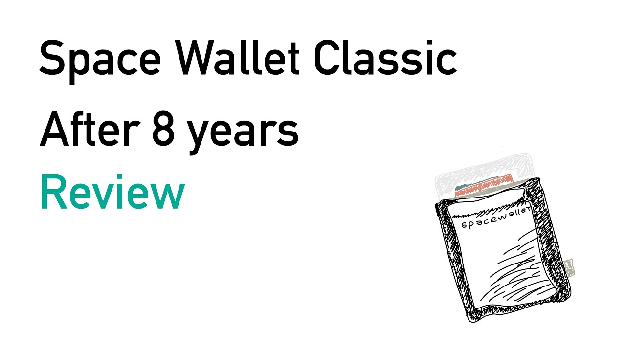 Space Wallet Classic | 8 year review | Long term review - YouTube