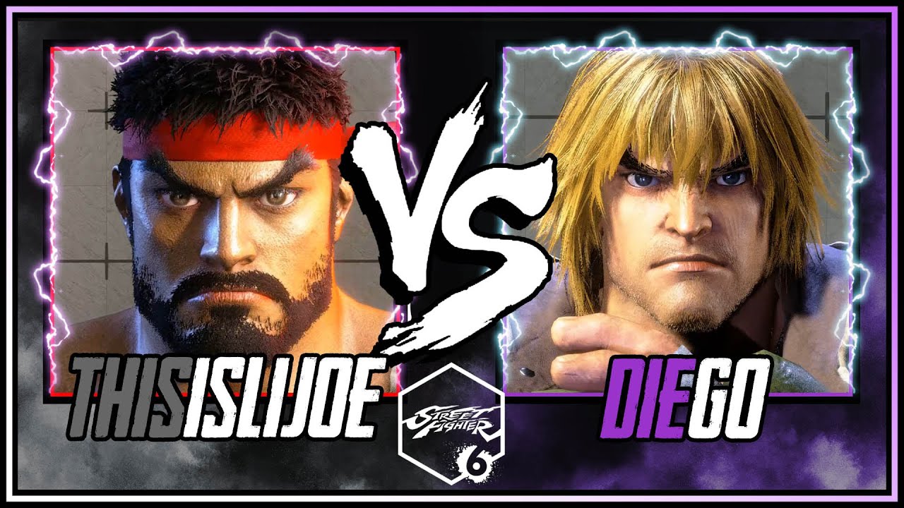 SF6 THISISLIJOE ( RYU ) VS DIEGO ( KEN ) Street Fighter 5 - YouTube