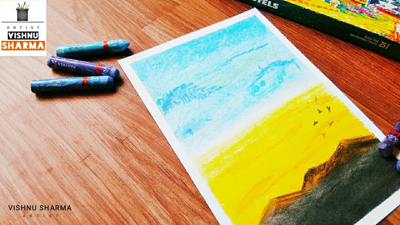 HOW TO DRAW BLUE SKY | STEP BY STEP | EASY DRAWING FOR BEGINNERS # ...