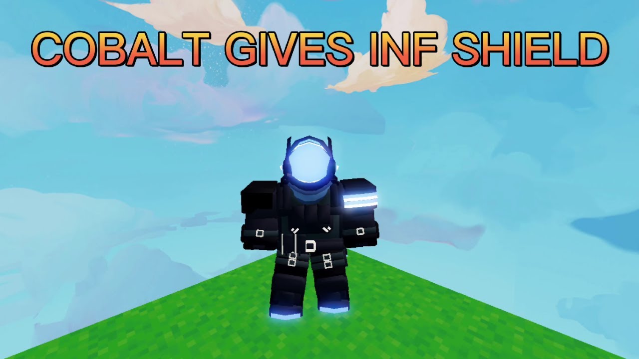 THE COBALT BUFF GAVE IT INF SHIELD!!! (Roblox Bedwars) - YouTube