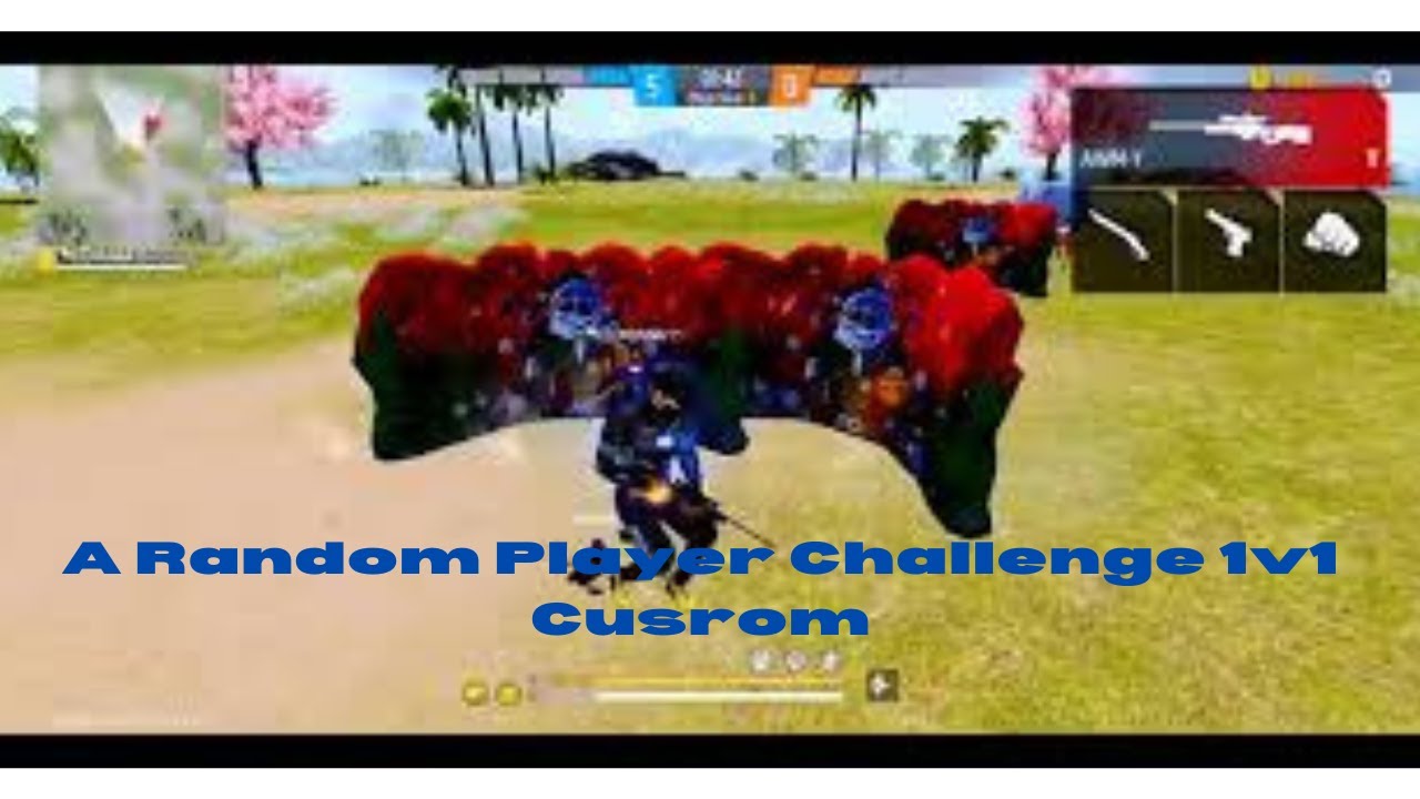 Custom Challenge 1 v 1 with a Random Player - YouTube
