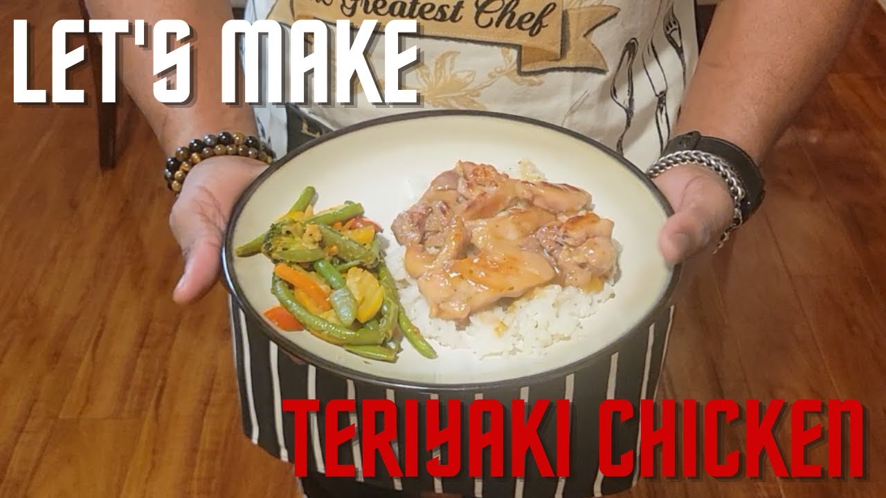 COOKING WITH THE CHAMP: TERIYAKI CHICKEN - YouTube