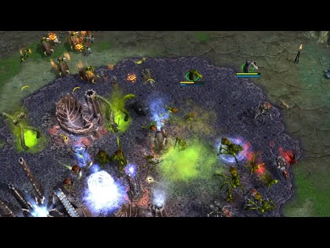 New Year's Eve with Armies of Exigo - 1v1 (37#) - Suwak(Beast) vs Utku paşa(Fallen) - Larva 1.4.0207