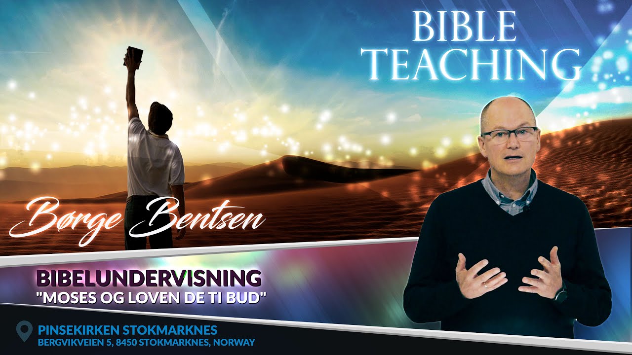 Bibelundervisning "Moses og loven de ti bud" - YouTube