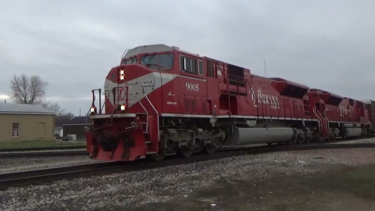 INRD 9005 Leads INRD HWSA Northbound - Linton, IN 3-14-21 - YouTube