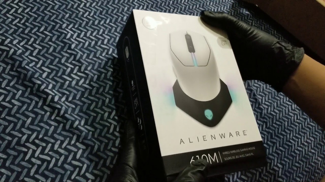 Unboxing Alienware Keyboard AW510K and Mouse AW610M ASMR - YouTube