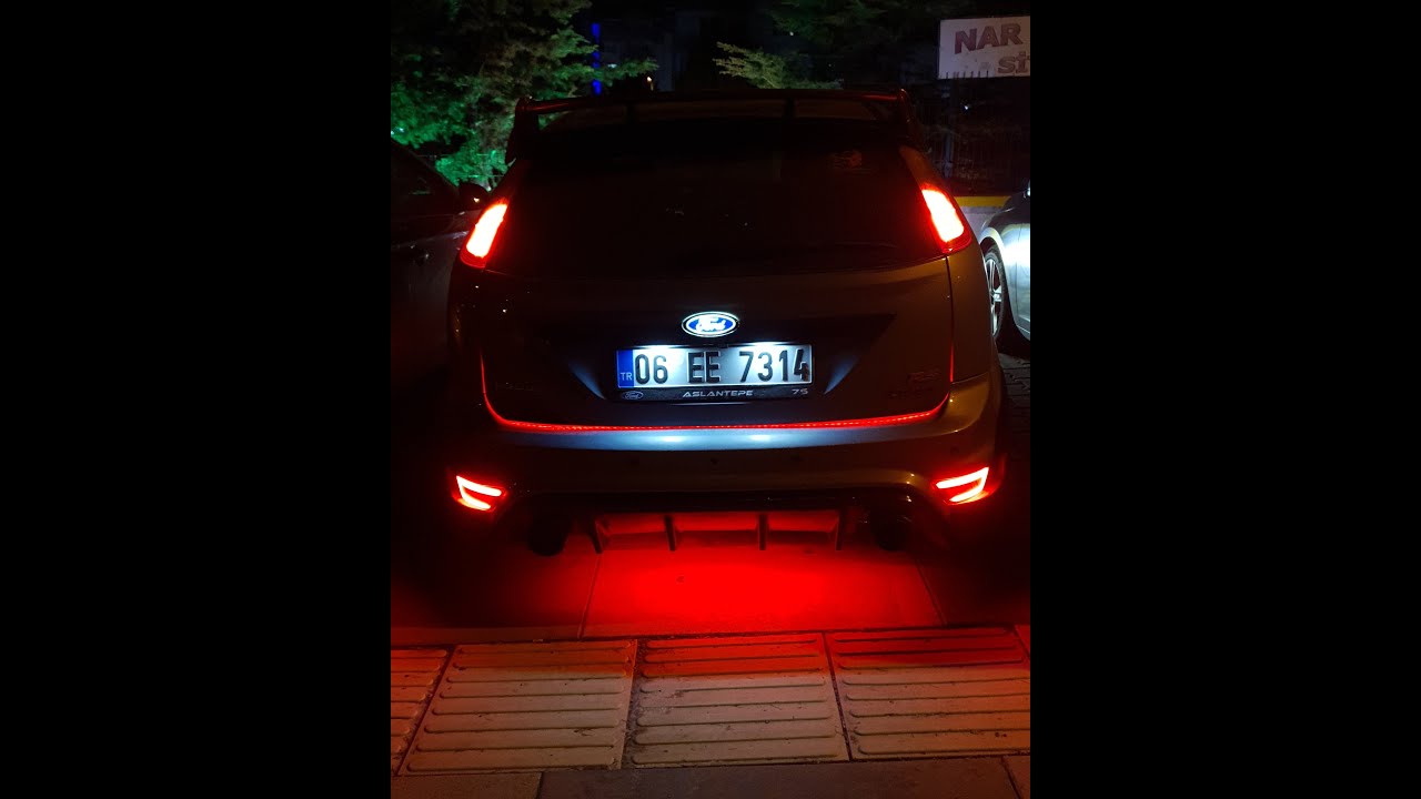 FORD FOCUS ARAÇ ALTI RGB NEON AYDINLATMA PART 2 (UNDER VEHICLE RGB NEON ...