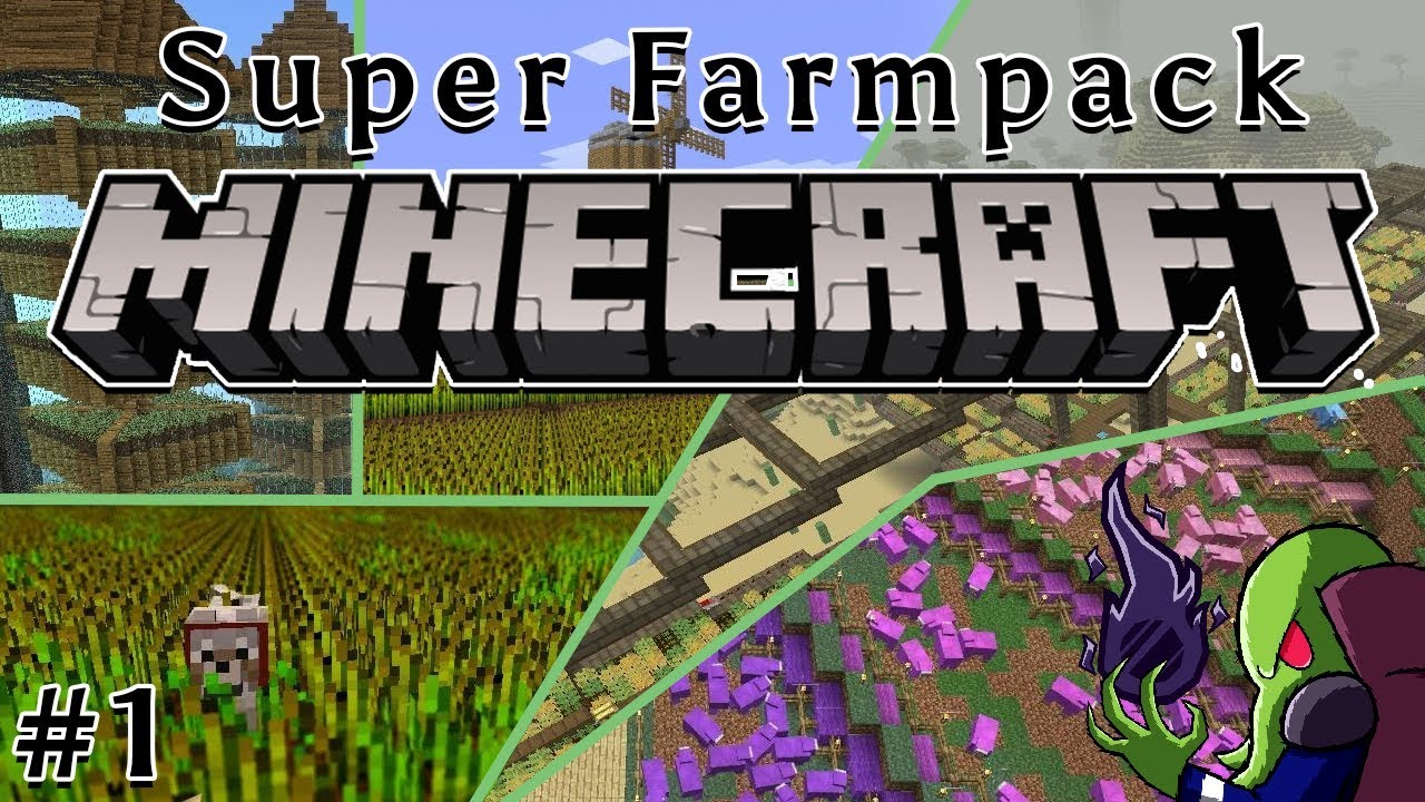 Super Farmpack Minecraft | So Many Farming Mods | Episode 1 - YouTube