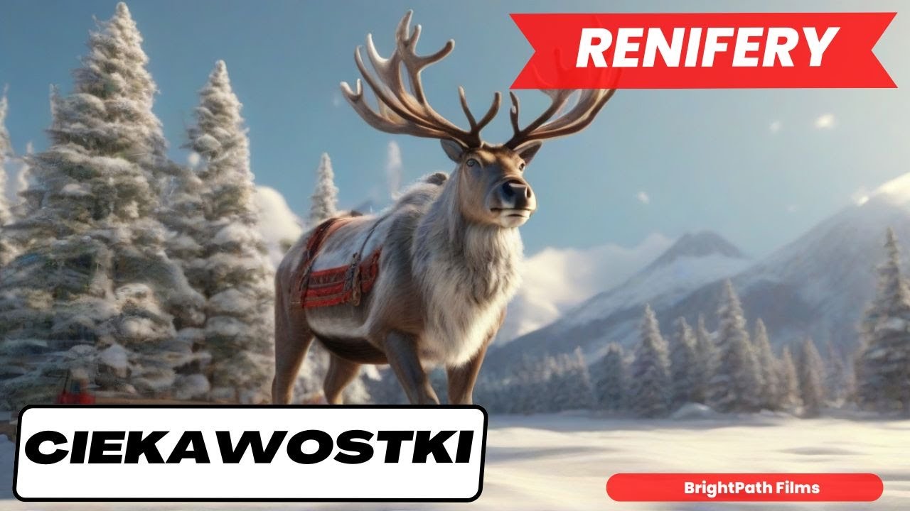 RENIFERY. Ciekawostki o Reniferach. Film dla dzieci. #ciekawostki # ...