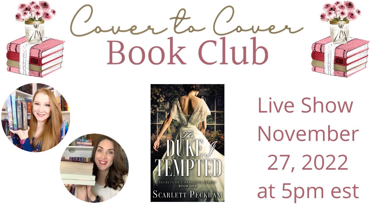 Cover to Cover Book Club Live Show : The Duke I Tempted - YouTube