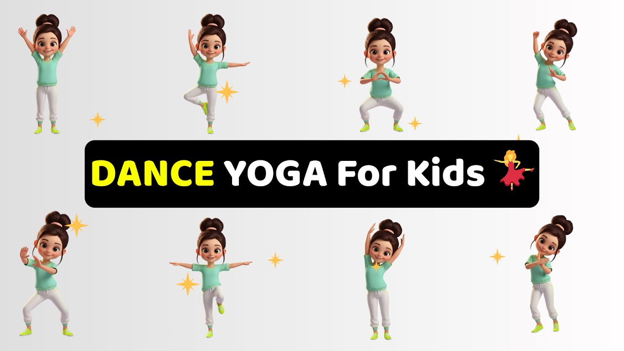 Dance Yoga for Kids 💃 | 12 Fun Moves for Classroom Brain Breaks | 5 ...