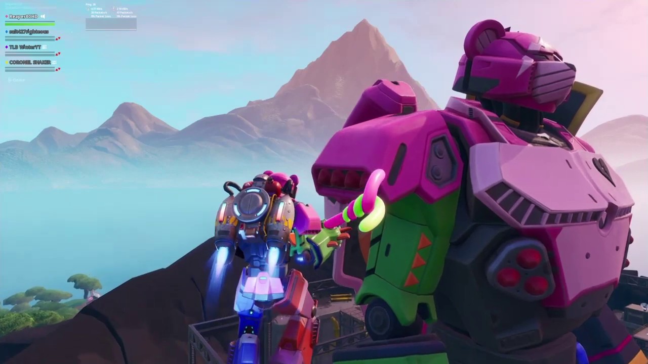 *MONSTER vs ROBOT event* EPIC fight to the DEATH (Fortnite final ...