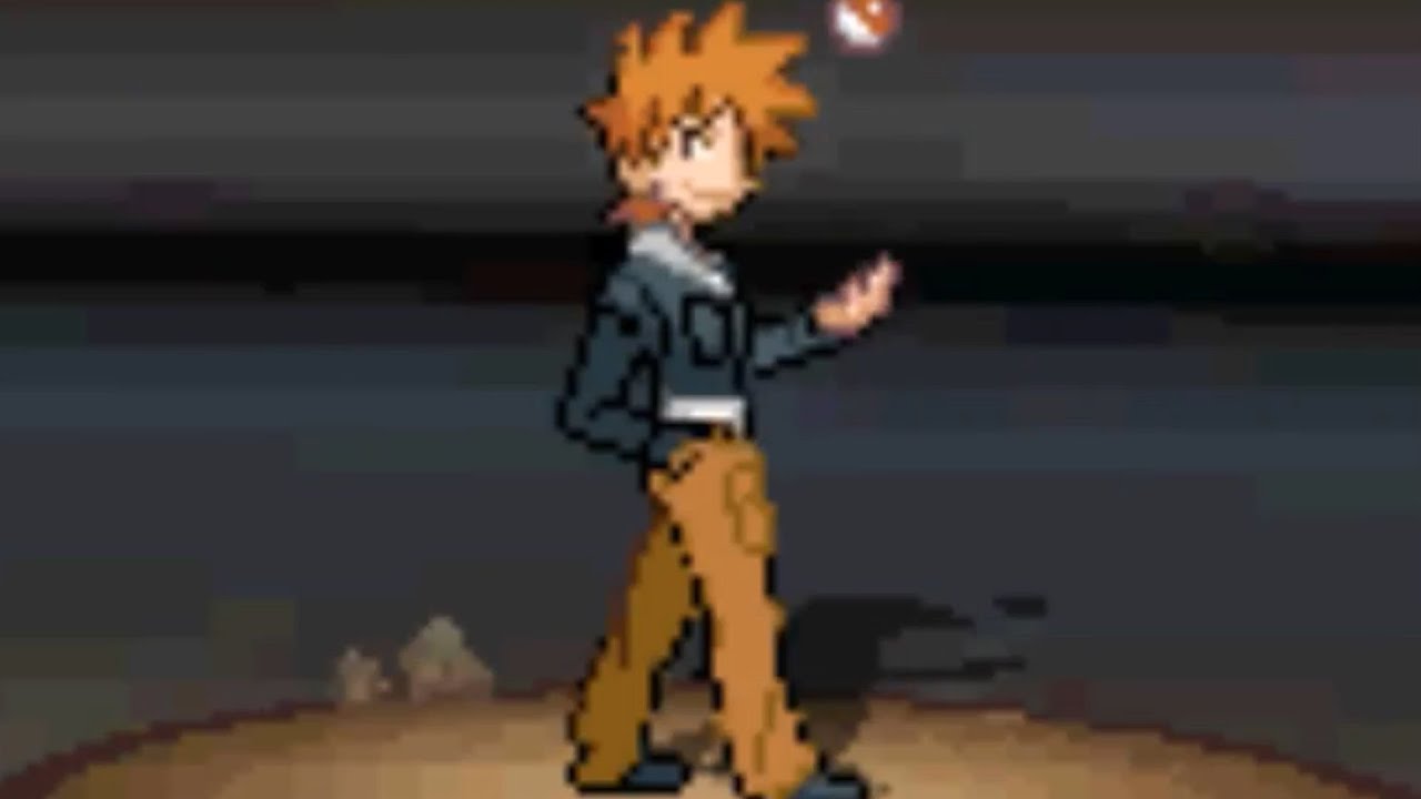 Pokemon Trainer Blue Sprite