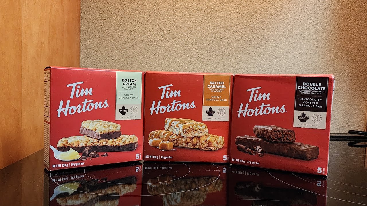 Tim Hortons Granola Bars - YouTube
