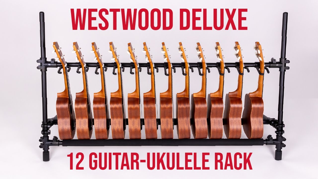 How to Assemble the Westwood Deluxe 12 Guitar-Ukulele Rack - YouTube